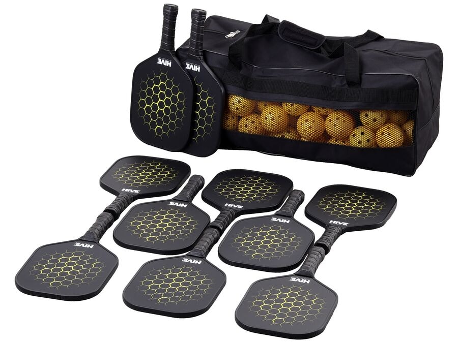 Pickleball sett, 10 kylfur og 20 boltar með poka - Á. Óskarsson & Co.